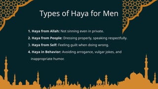 Haya (Modesty) for Men in Islam updated.pptx