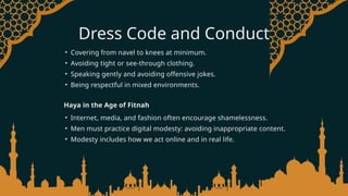 Haya (Modesty) for Men in Islam updated.pptx