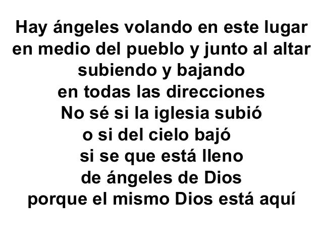 Hay angeles volando