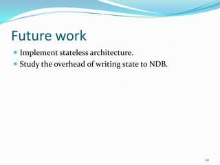 High-Availability of YARN (MRv2) | PPTX