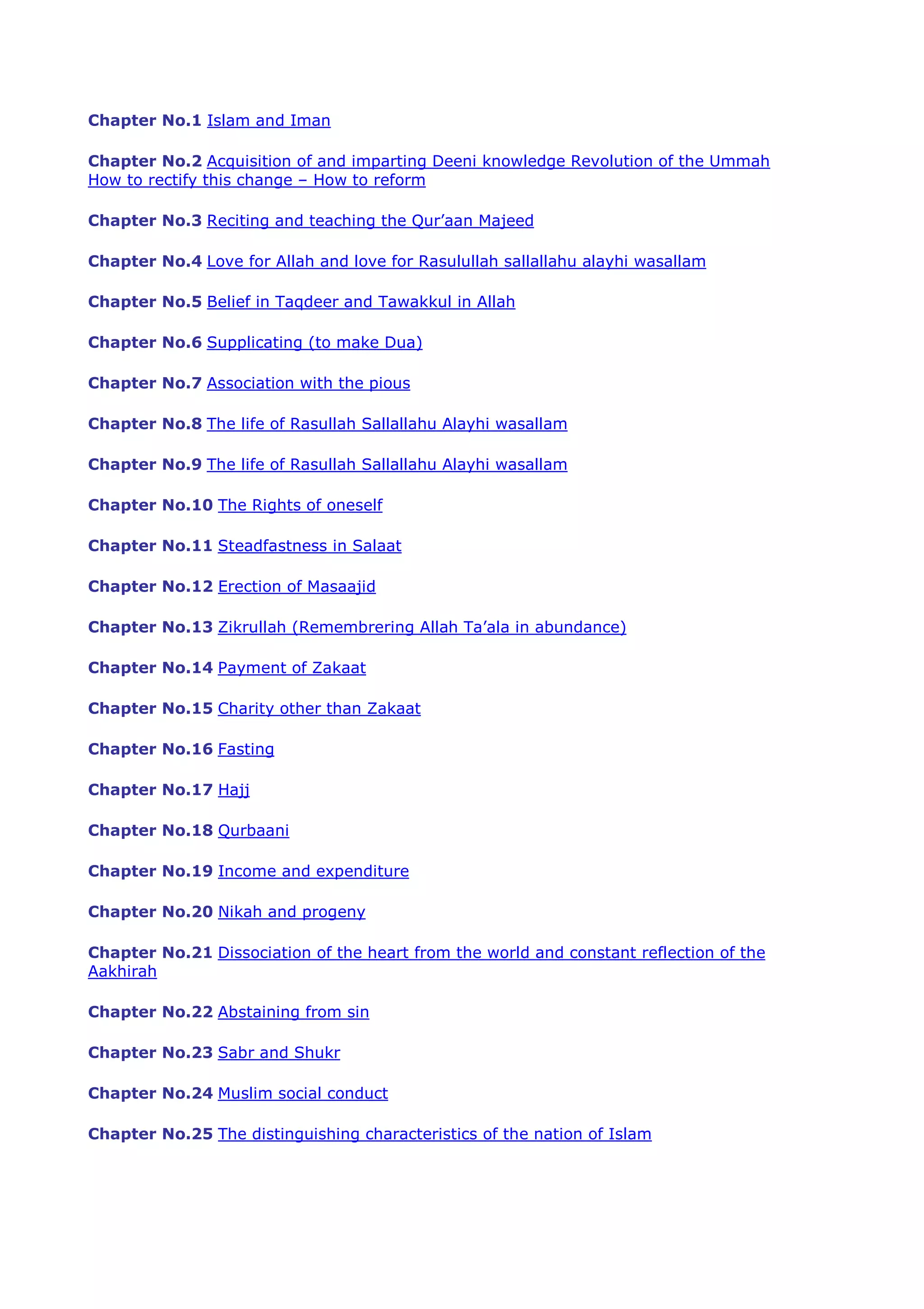 Hayatul muslimeen | PDF