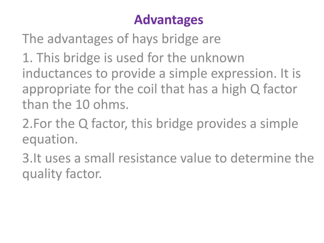Hay bridge | PPT