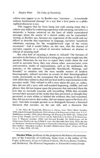 Hayden white the_value_of_narrativity_in_the_representation of reality | PDF