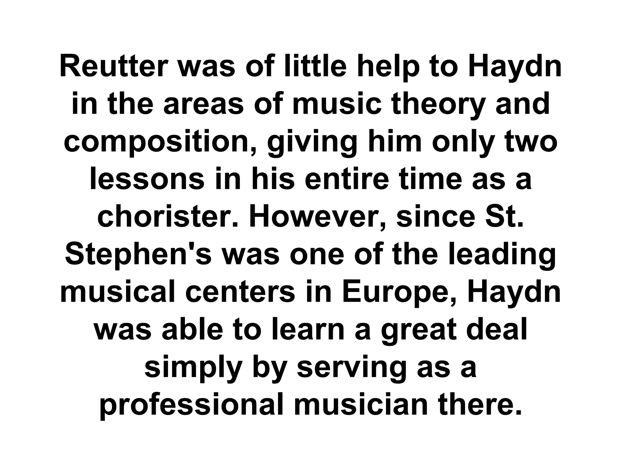 Franz Joseph Haydn | PPT