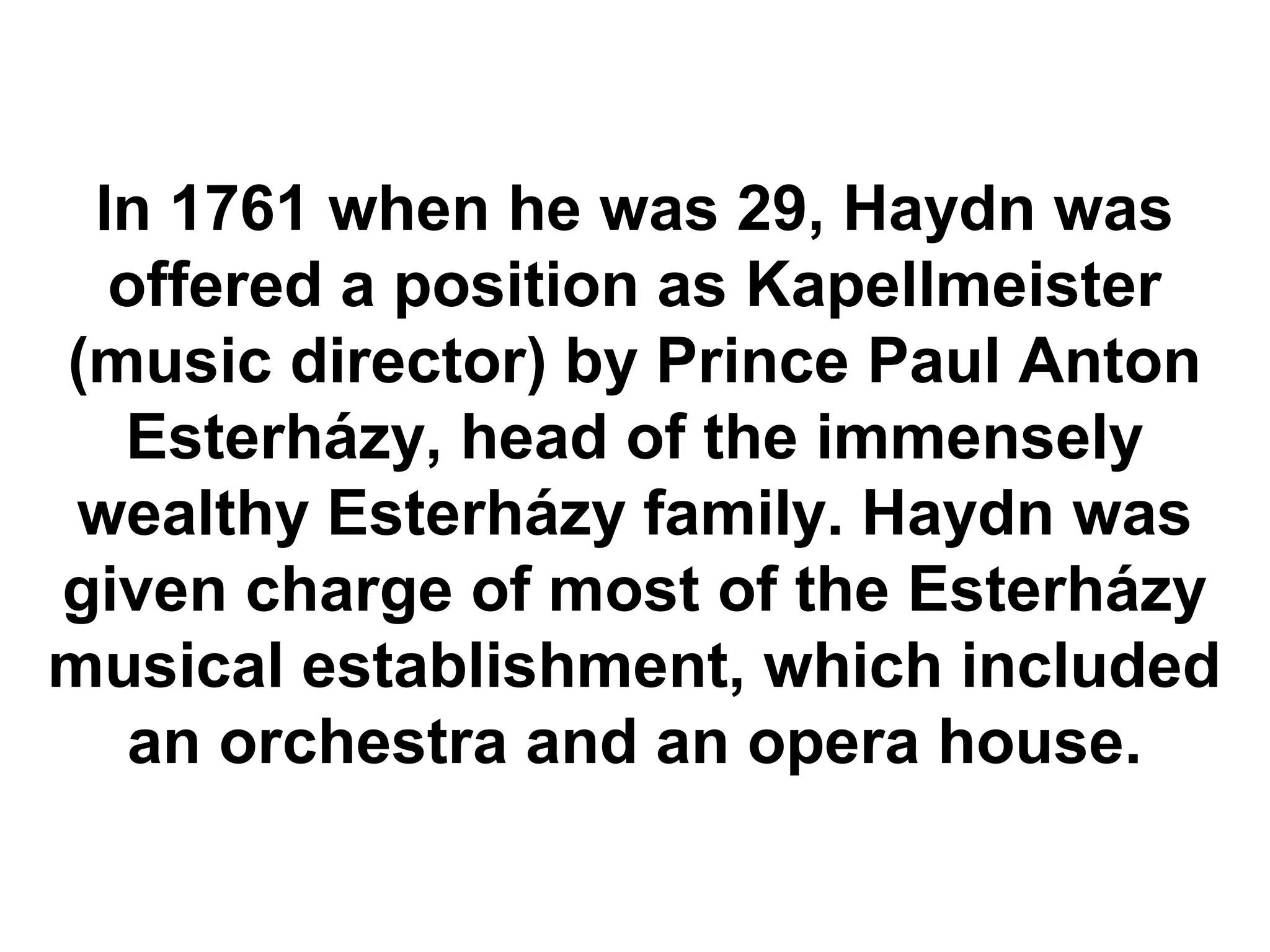 Franz Joseph Haydn | PPT