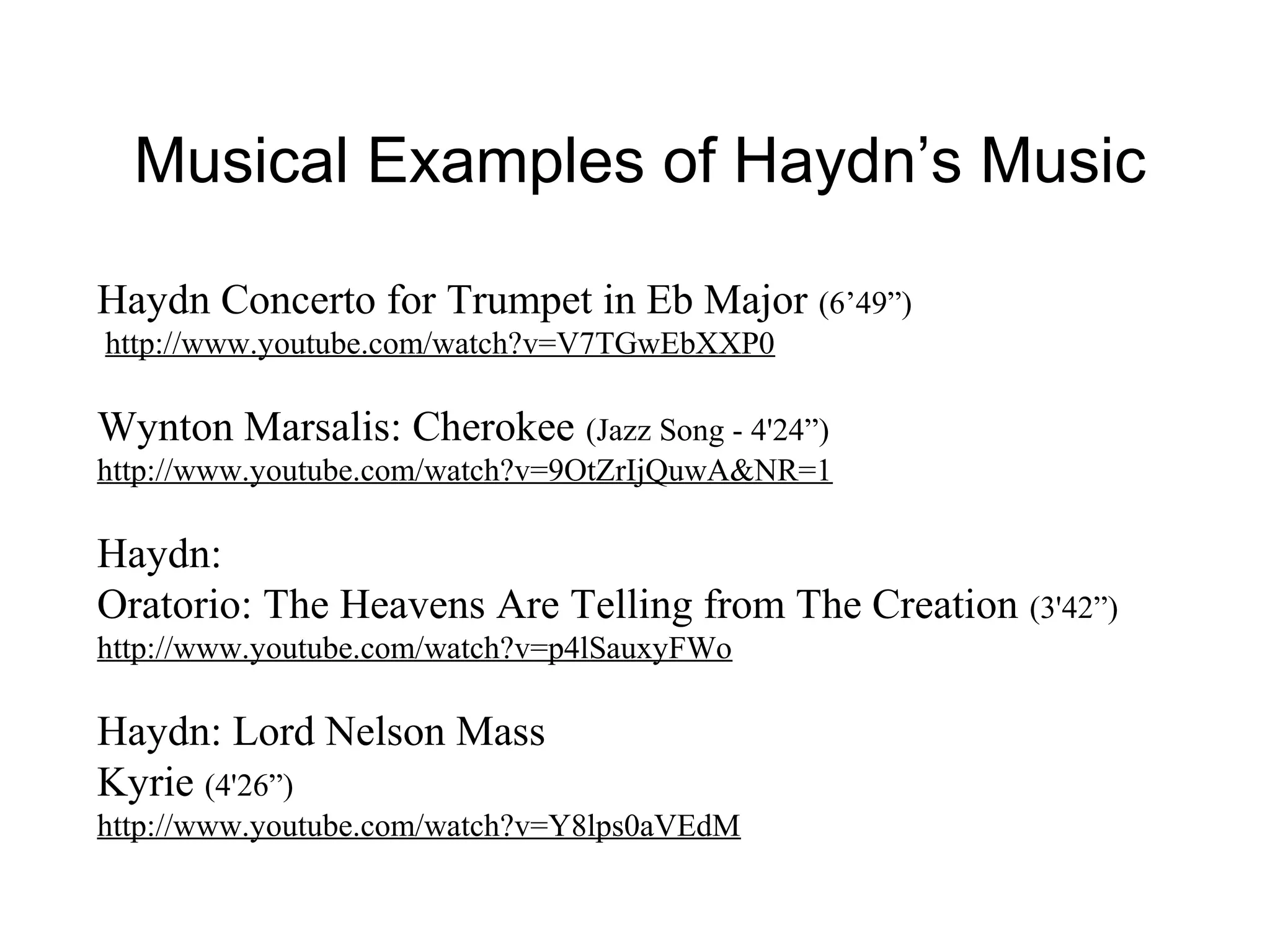 Franz Joseph Haydn | PPT