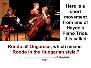 Franz Joseph Haydn | PPT