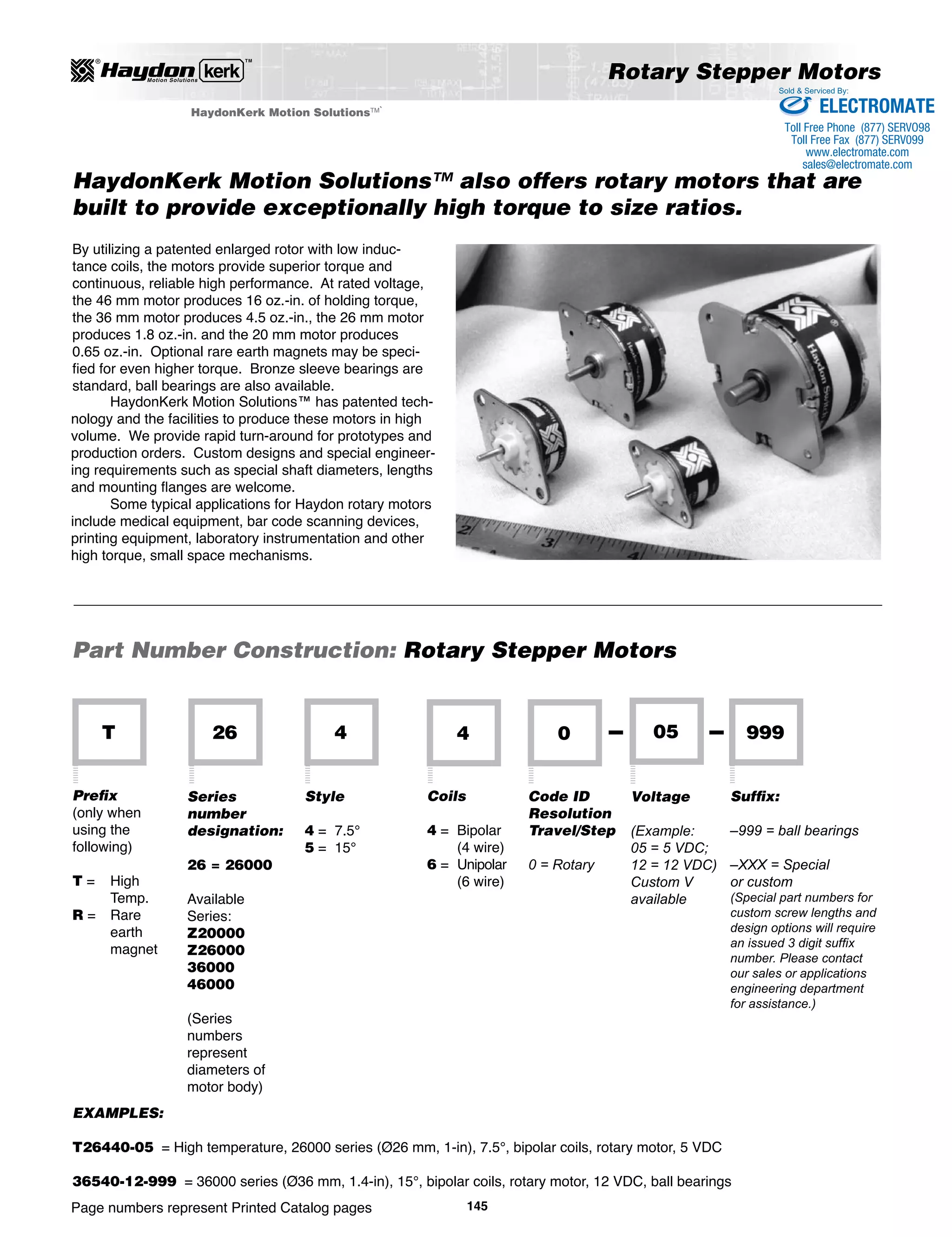 Haydon kerk can_stack_stepper_catalog | PDF