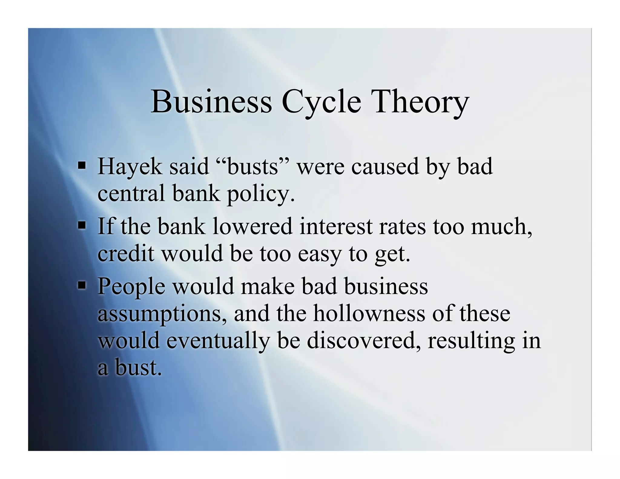 Friedrich August von Hayek | PDF