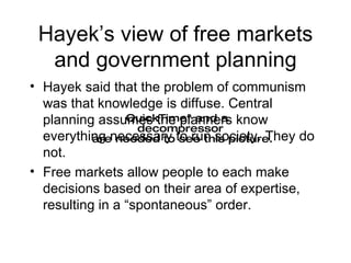 Hayek Ppt | PPT