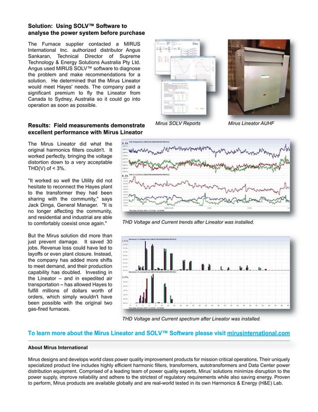 Mirus Lineator to the Rescue | PDF