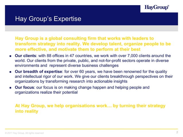 Hay group reward information services | PDF | Europe Travel | Travel ...