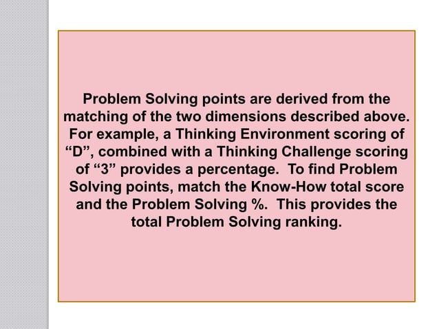 Hay guide chart.pptx [autosaved] | PPTX | Resume Writing and Advice ...