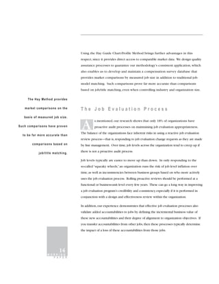 Hay job evaluation wp from hay website | PDF