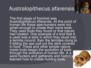 Hayley_ tools through the ages | PPT