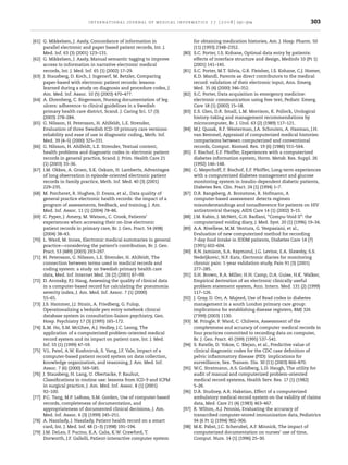 Definition, structure, content, use and impact of electronic health ...