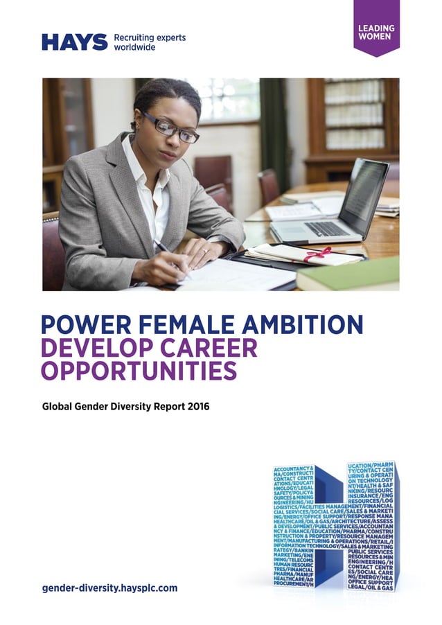 Hays Global Gender Diversity Report 2016 | PDF