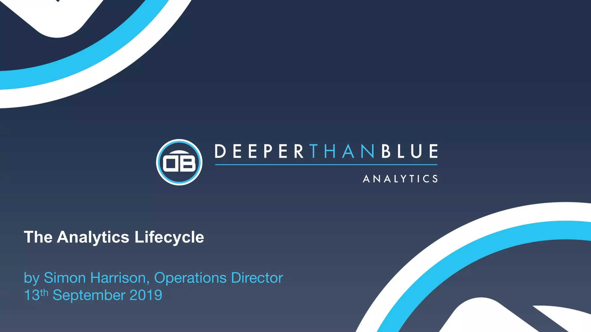 The Analytics Lifecycle | PPT