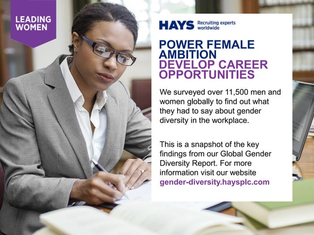 Hays Global Gender Diversity Report 2016 | PPT
