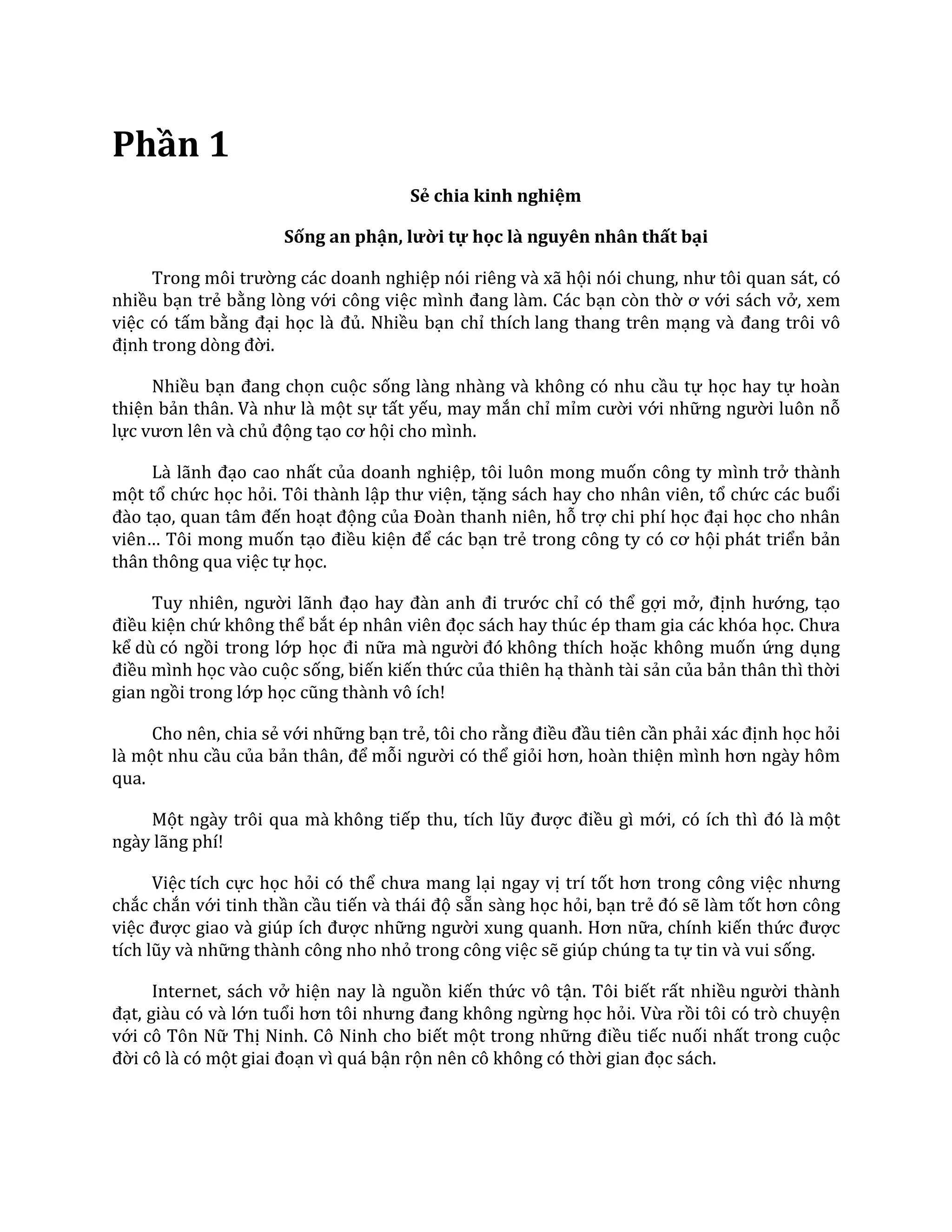 Hay song o the chu dong nguyen tuan quynh | PDF