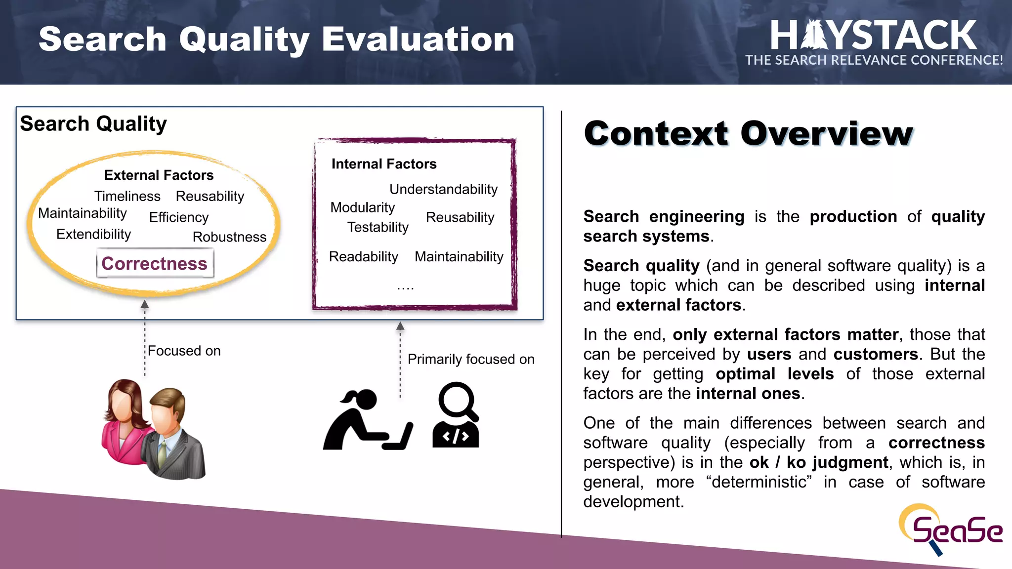 Haystack London - Search Quality Evaluation, Tools and Techniques | PPT