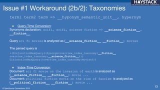 The Solr (Multi-Terms) Synonyms Maze (Graphs) | PPT