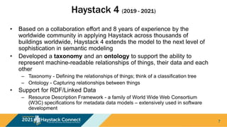 Project Haystack - 10 Years of Bringing Data Semantics to the Built Environment! | PPT