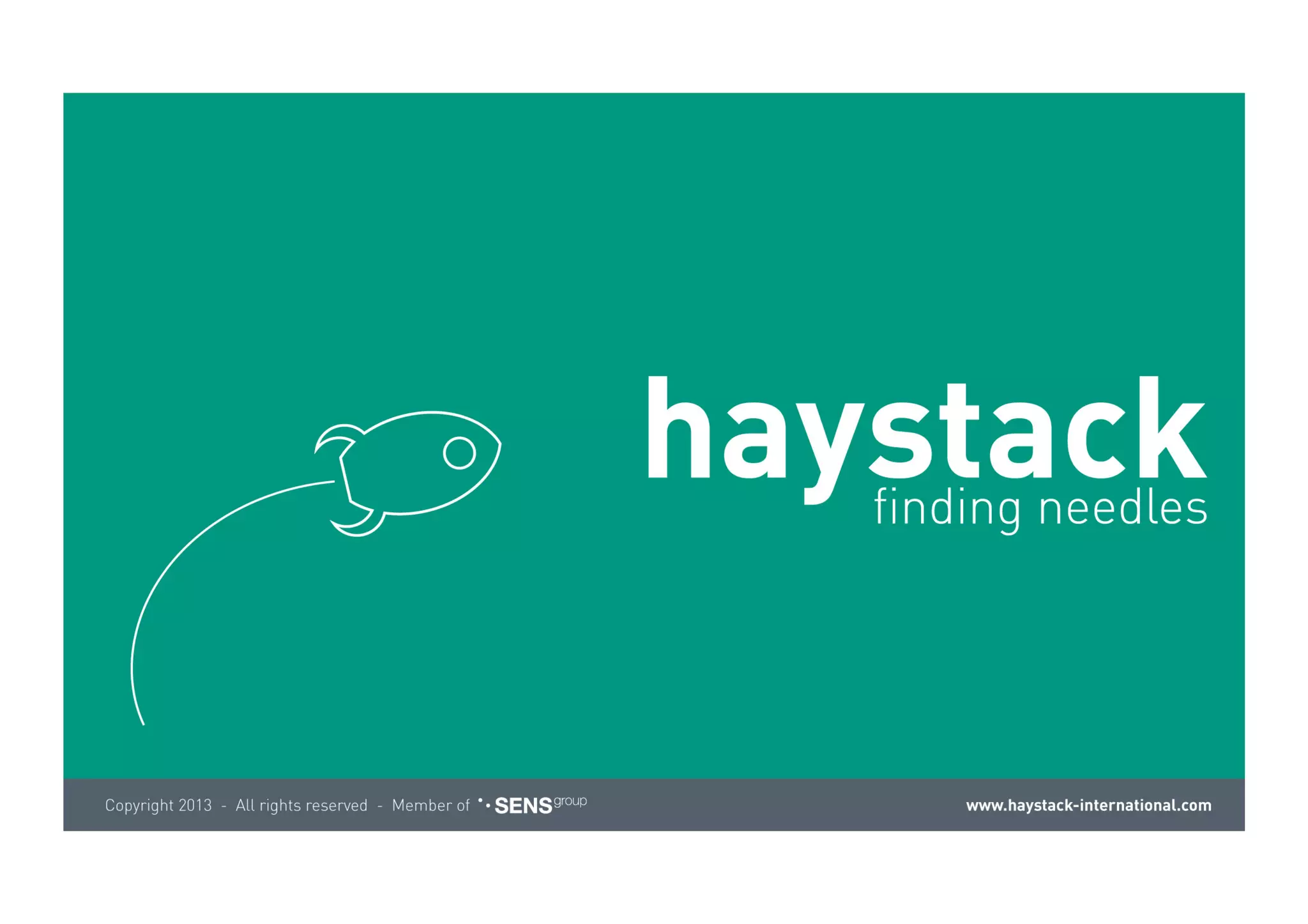 haystack international launch | PPT