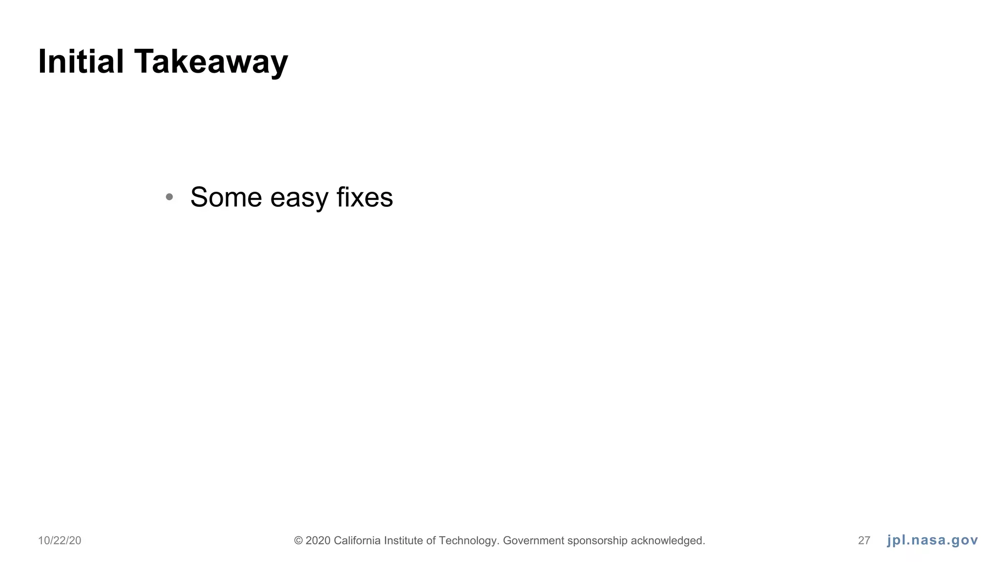 Haystack Live tallison_202010_v2 | PPT