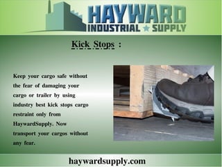 Kick Stops | PPT