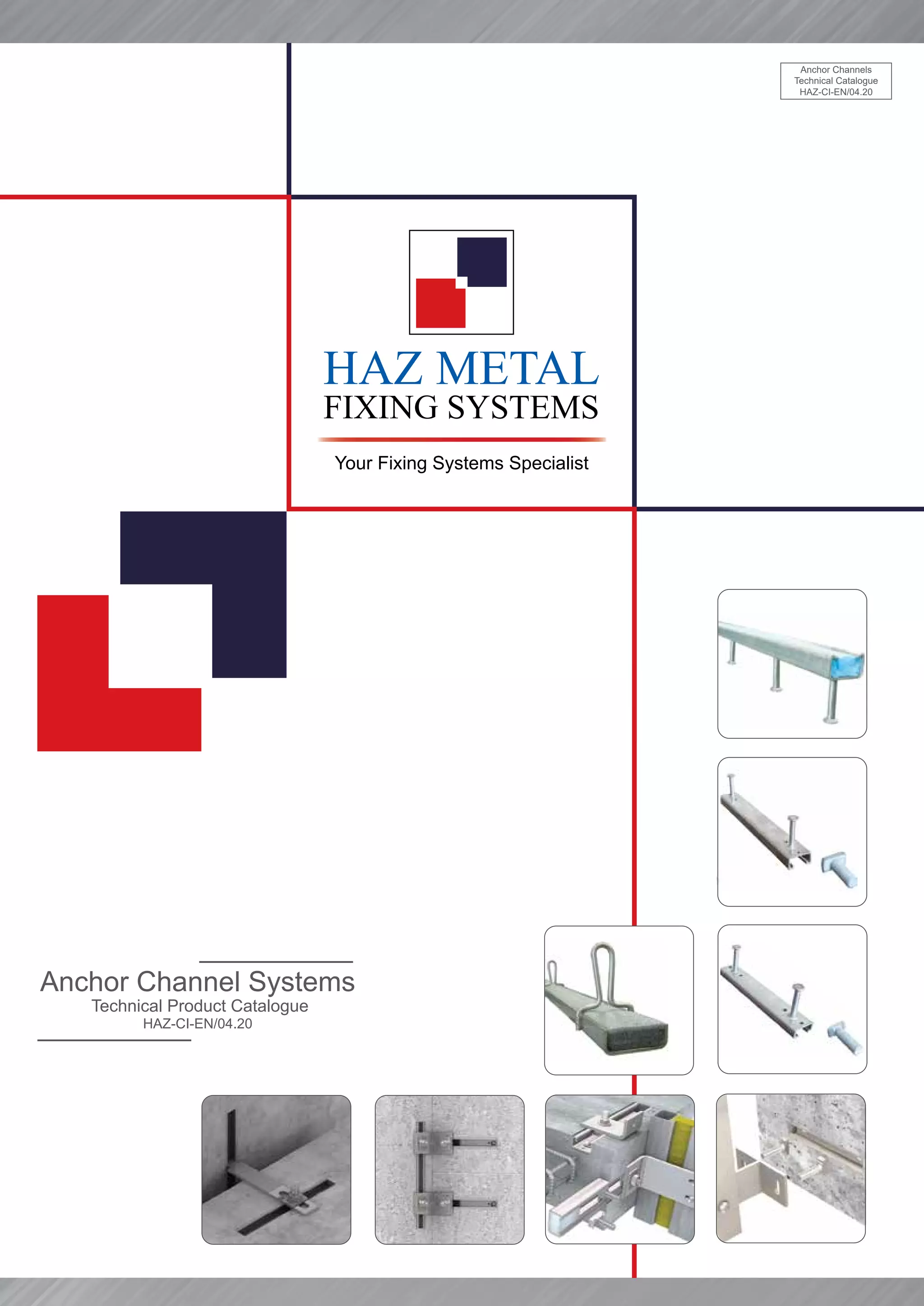 Anchor Channel Technical Catalog | PDF | Civil Engineering Industry ...