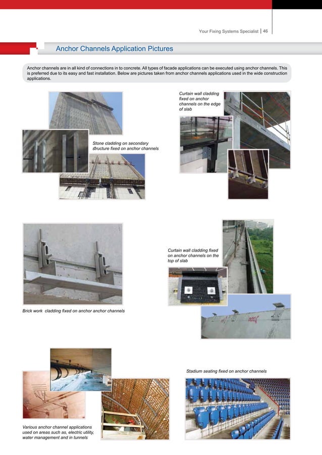 Anchor Channel Technical Catalog | PDF