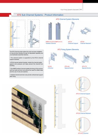 Stone Fixing Technical Catalog | PDF
