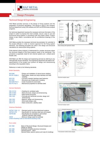 Stone Fixing Technical Catalog | PDF