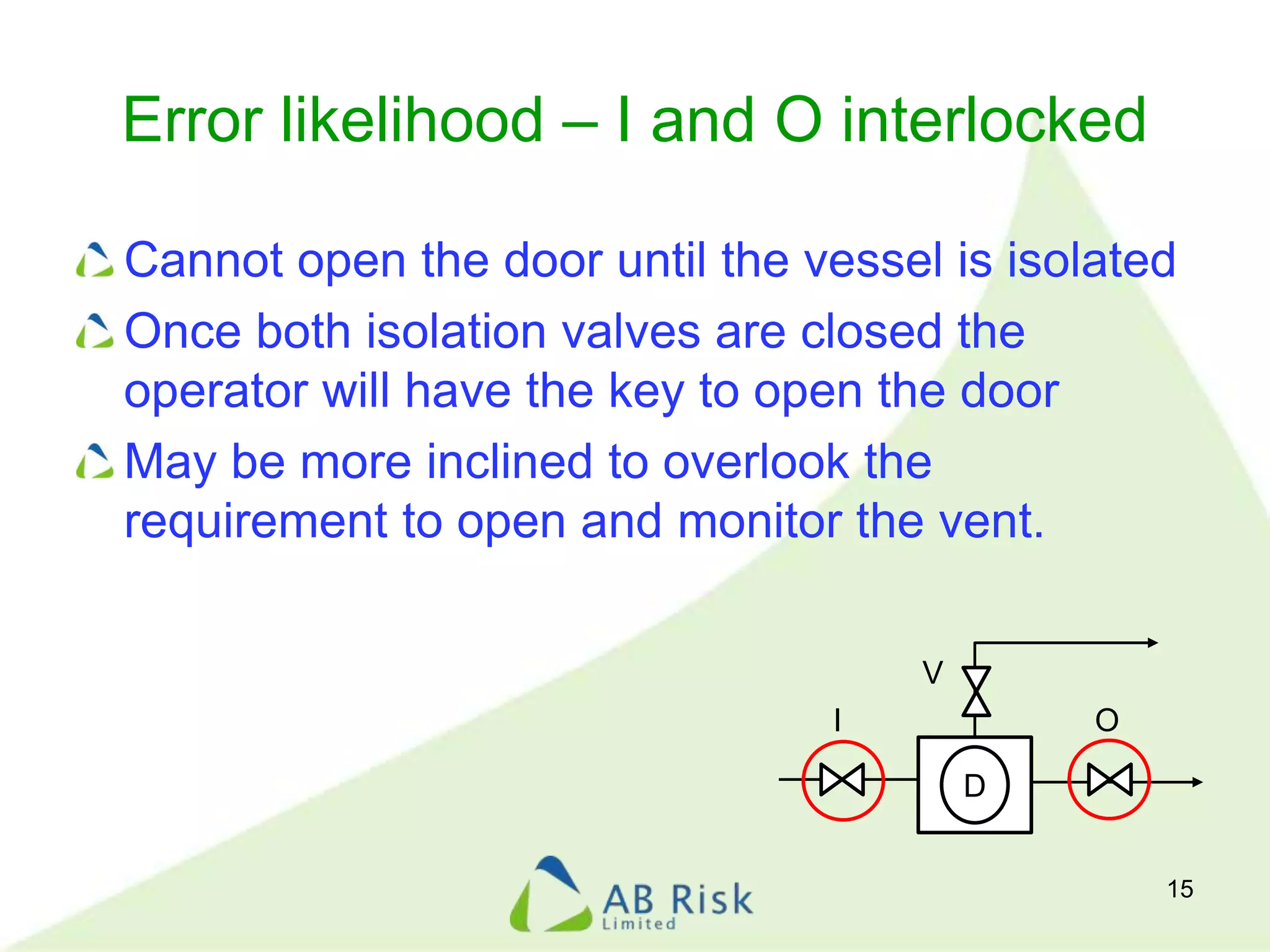 Interlocked isolation valves - less is more | PPTX