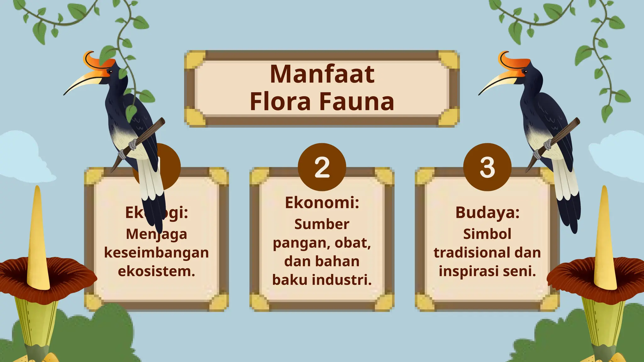 HAZA - Flora dan Fauna di Indonesia.pptx