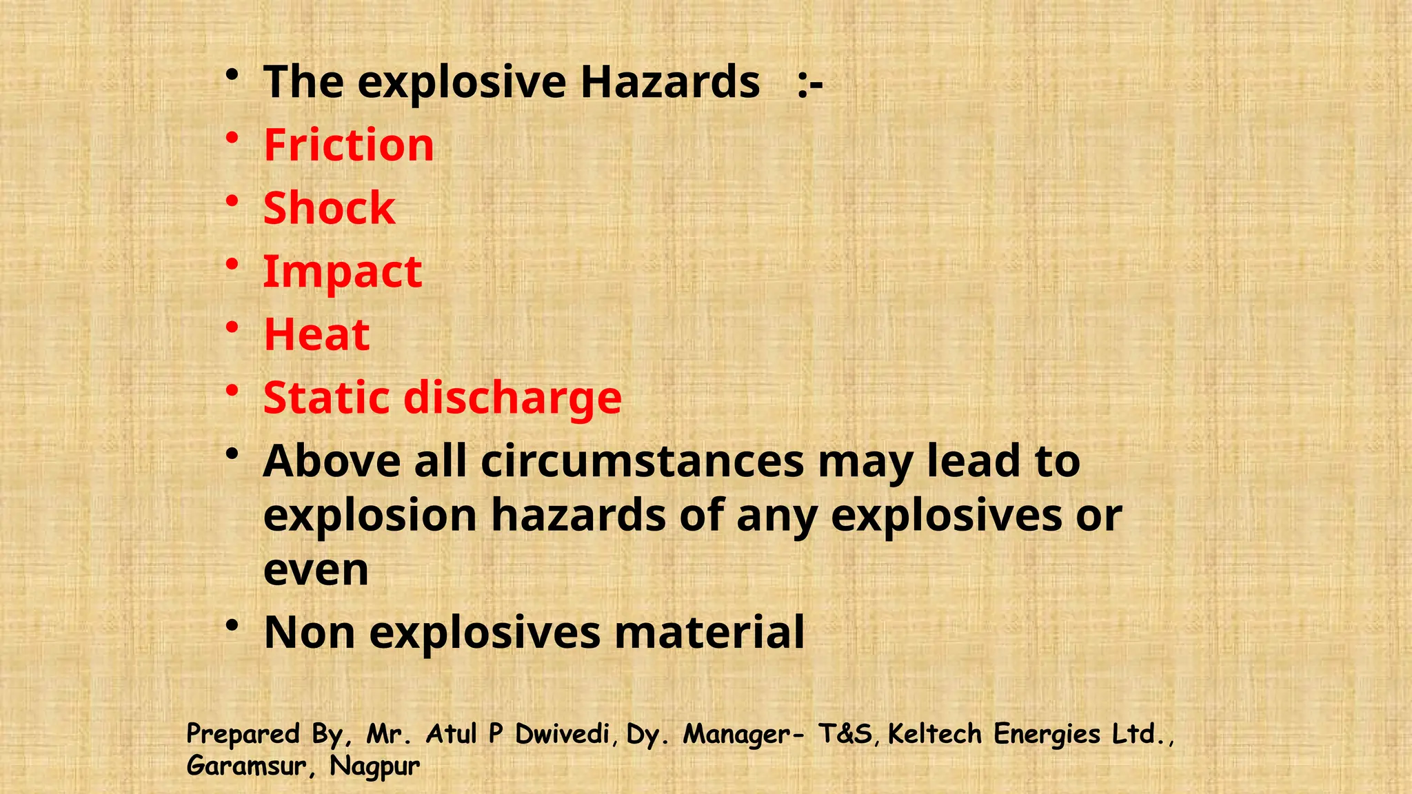 Hazaradous in emulsion explosives charging.pptx