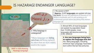IS HAZARAGI A SEPARATE LANGUAGE? © 2021 John Gulzari | PPTX
