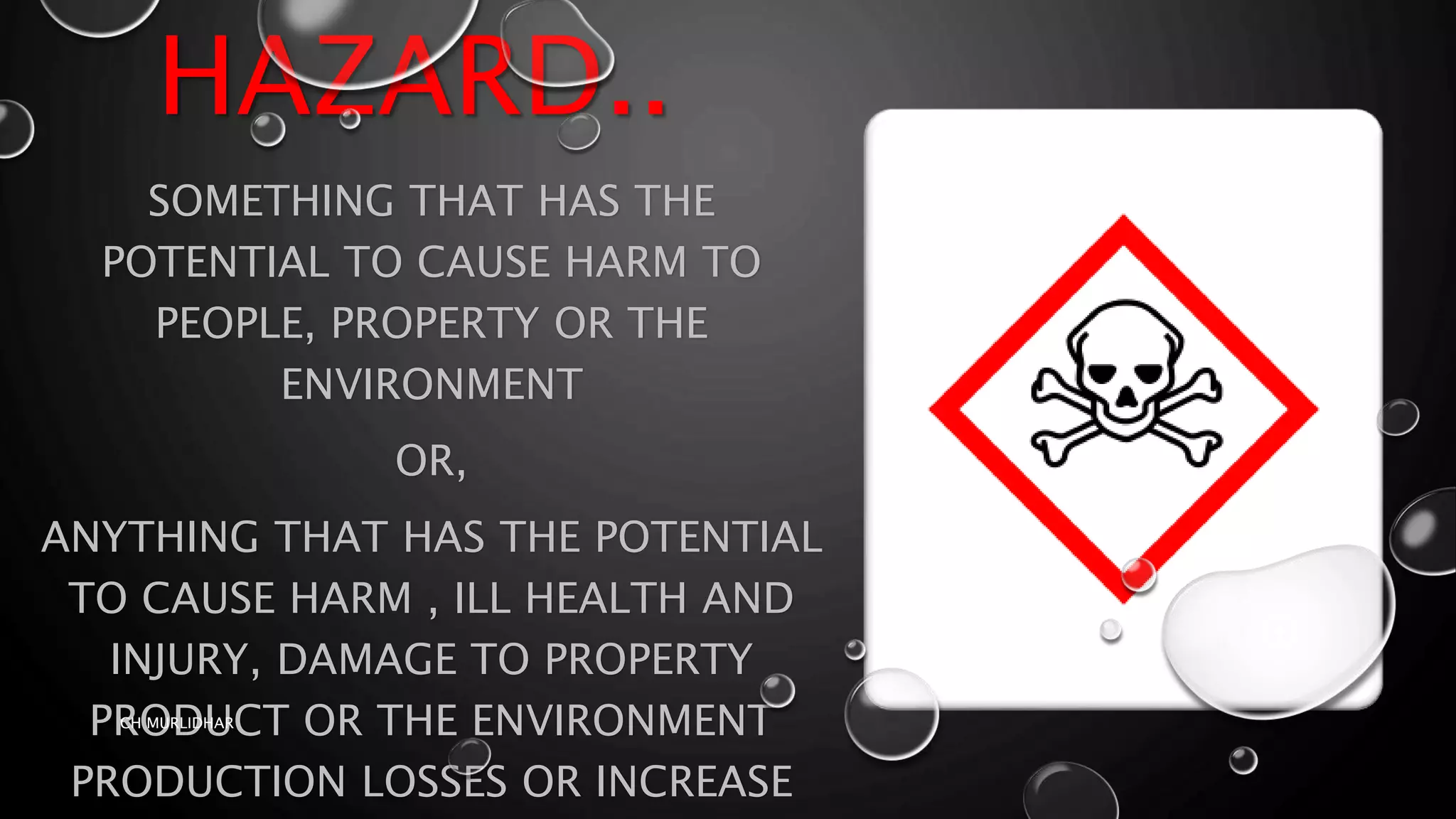what is Hazard..? | PPTX