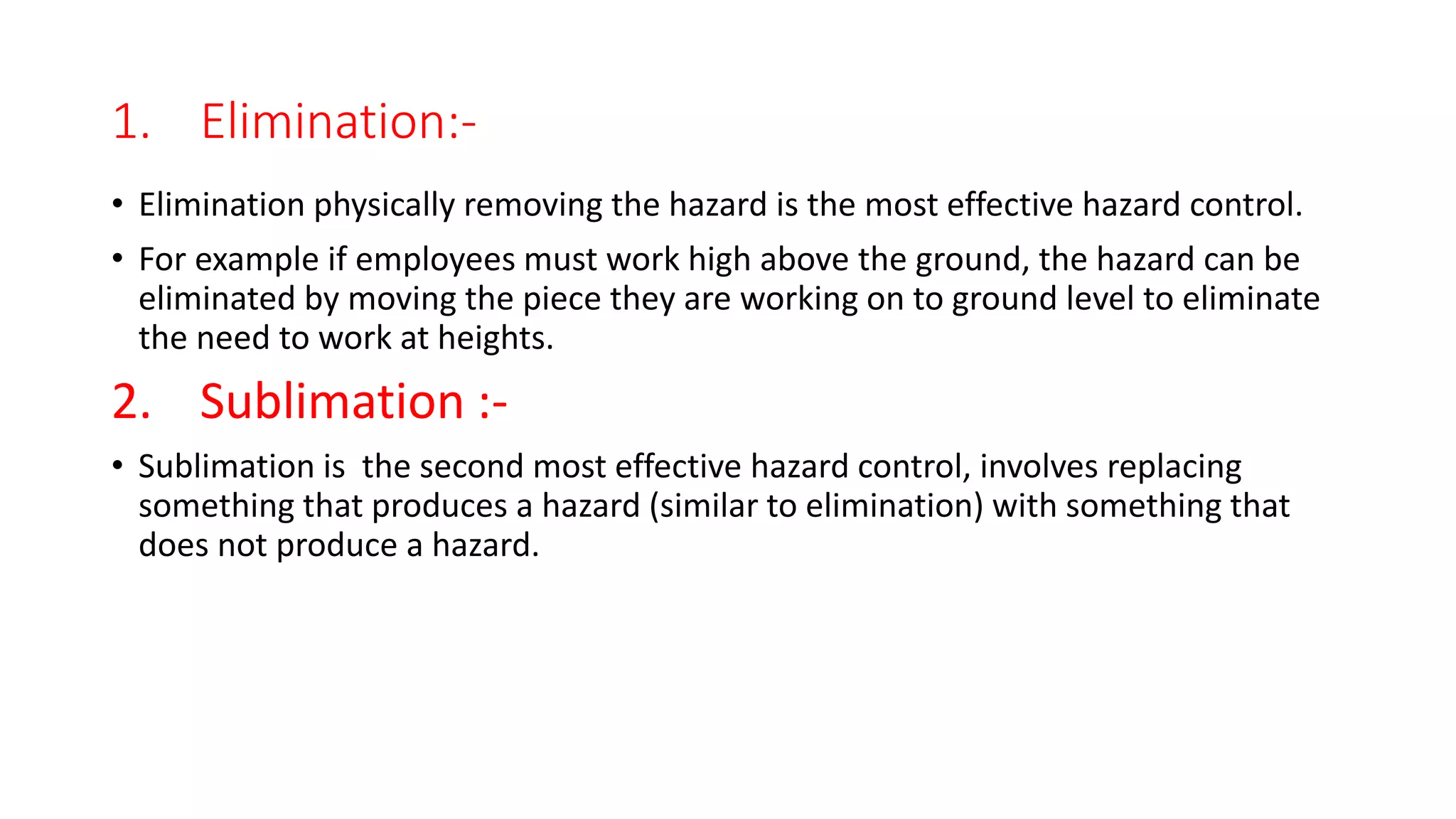 Critical Hazard in Management system | PPTX