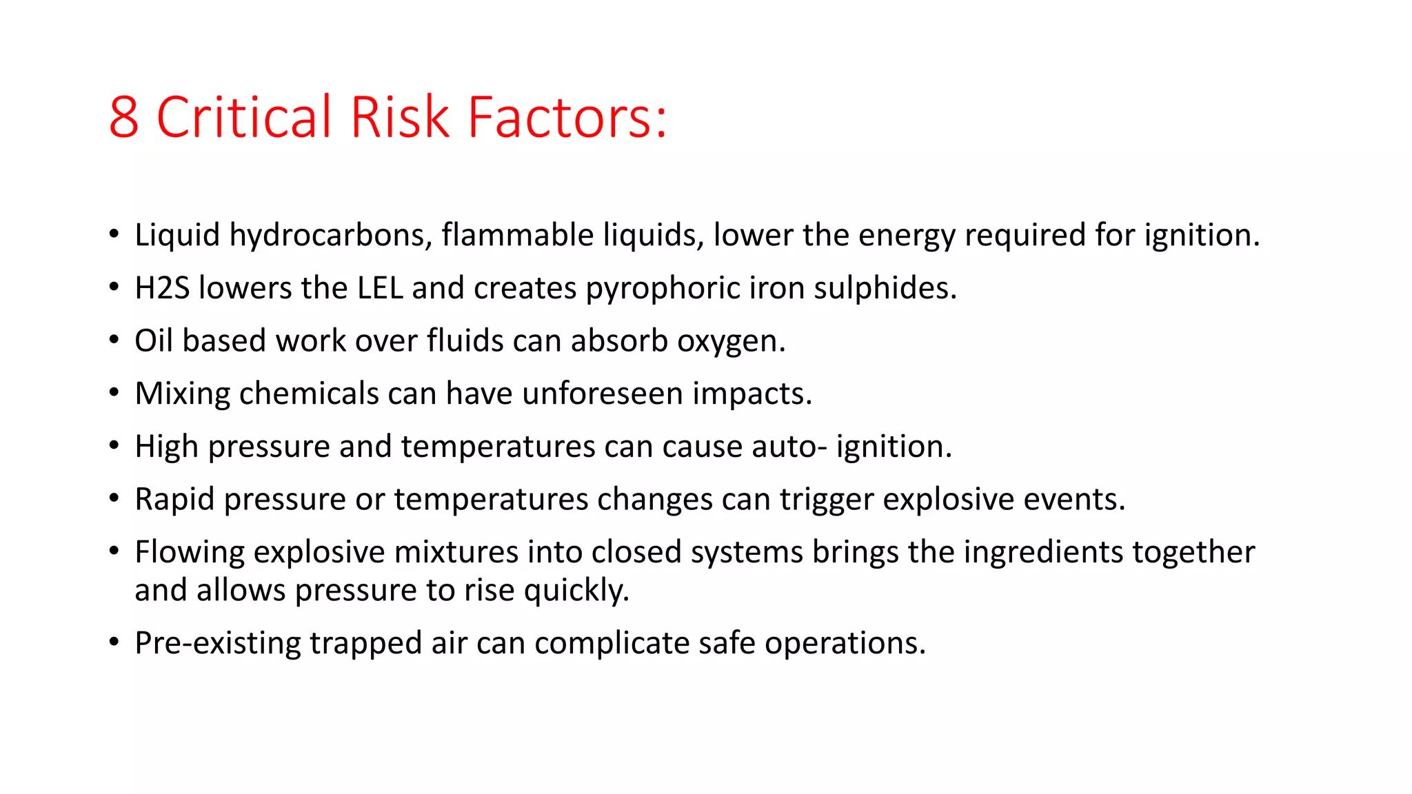 Critical Hazard in Management system | PPT