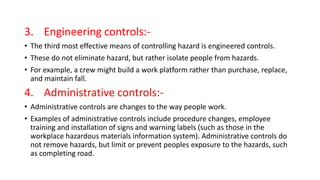 Critical Hazard in Management system | PPT