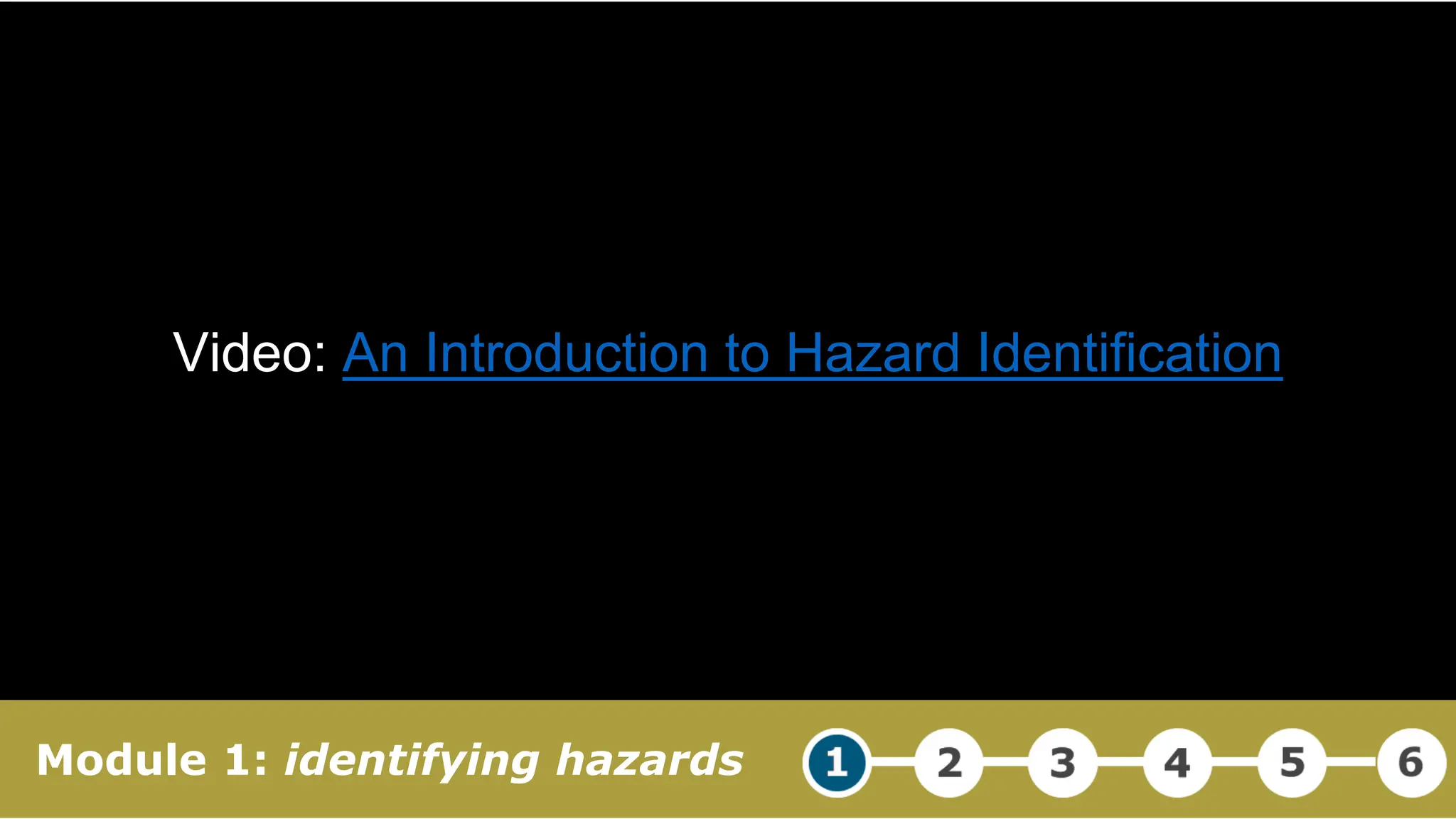 hazard identification and classification | PPTX