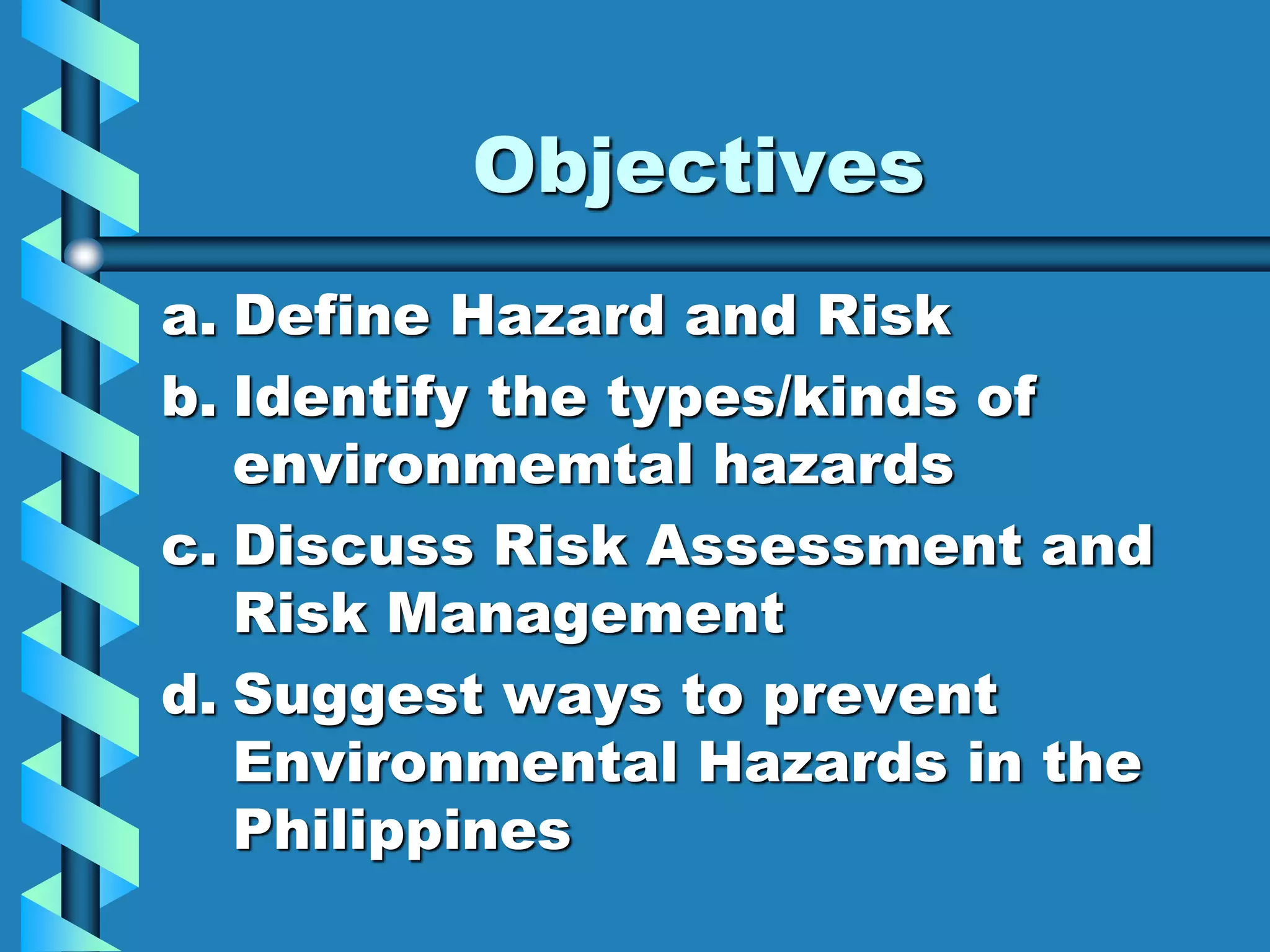 Hazard reportgs | PPTX