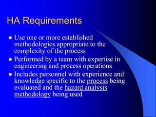 Hazard analysis | PPT