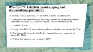 Hazard analysis and critical control point in aquaculture | PPTX