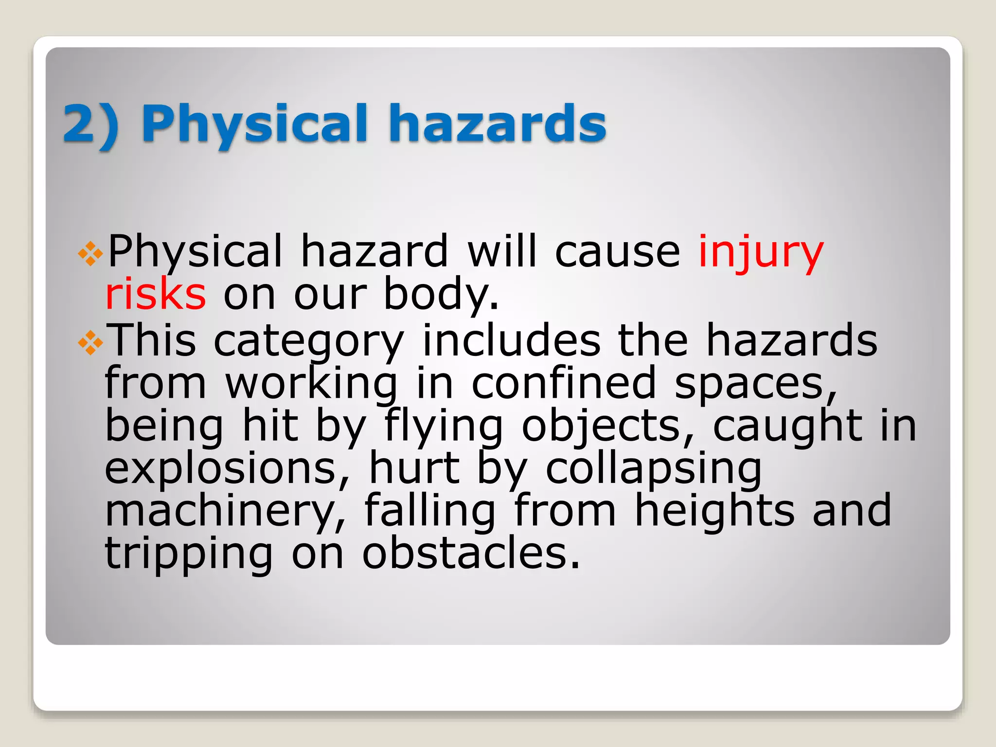 Hazard analysis(ppt) | PPTX