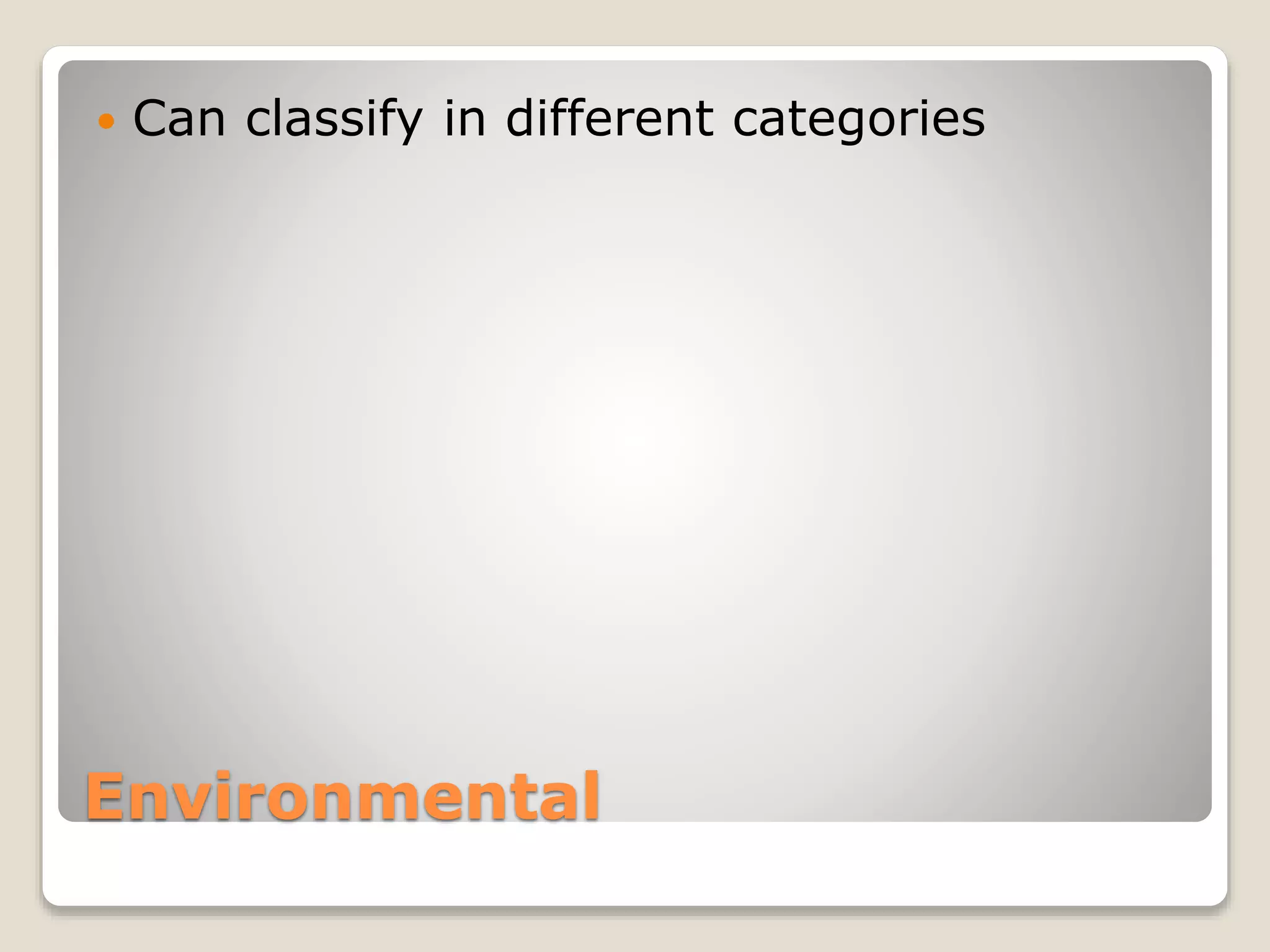 Hazard and disaster classification | PPT