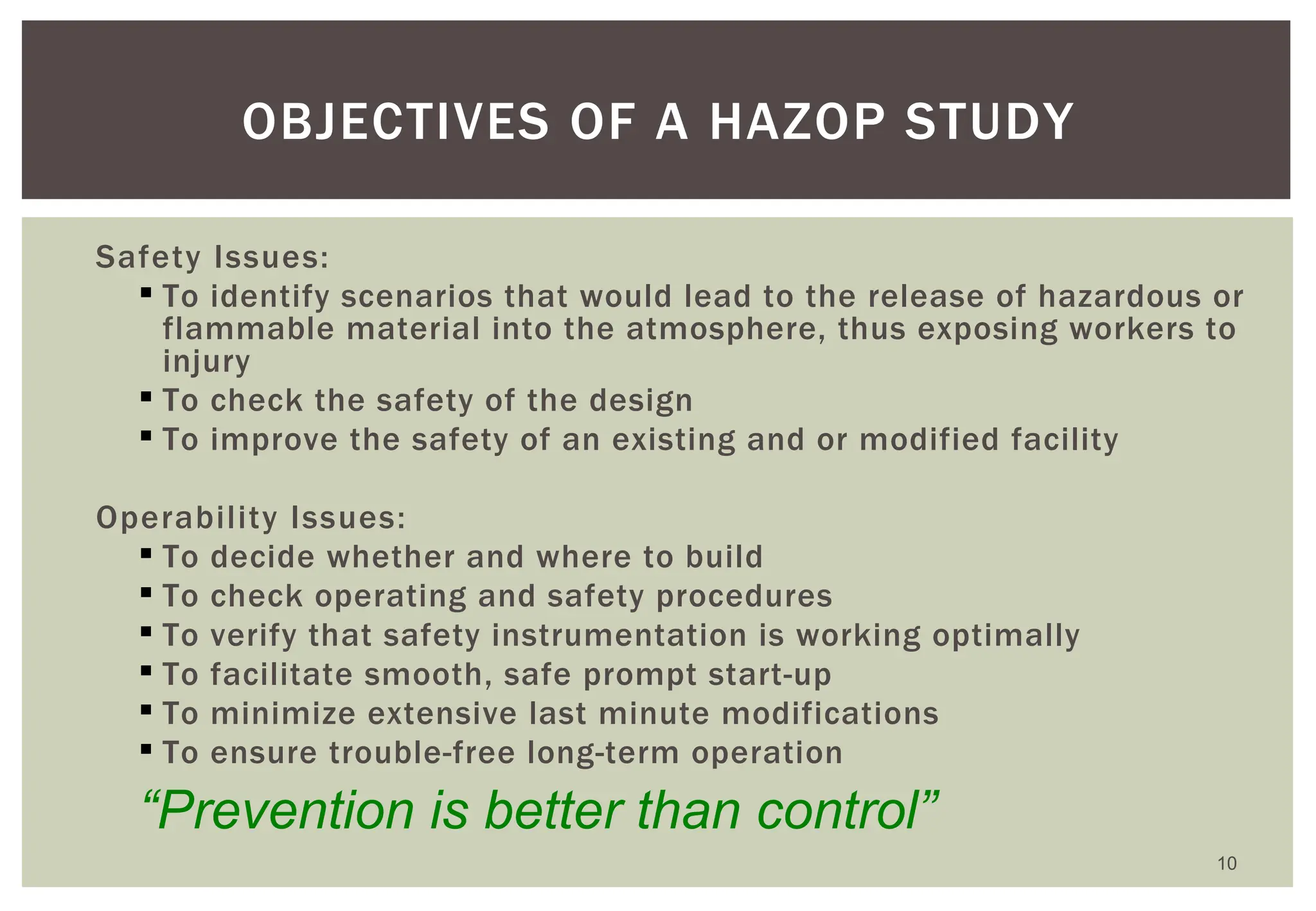 Hazard and Operability (HAZOP).pdf. ppt. | PDF