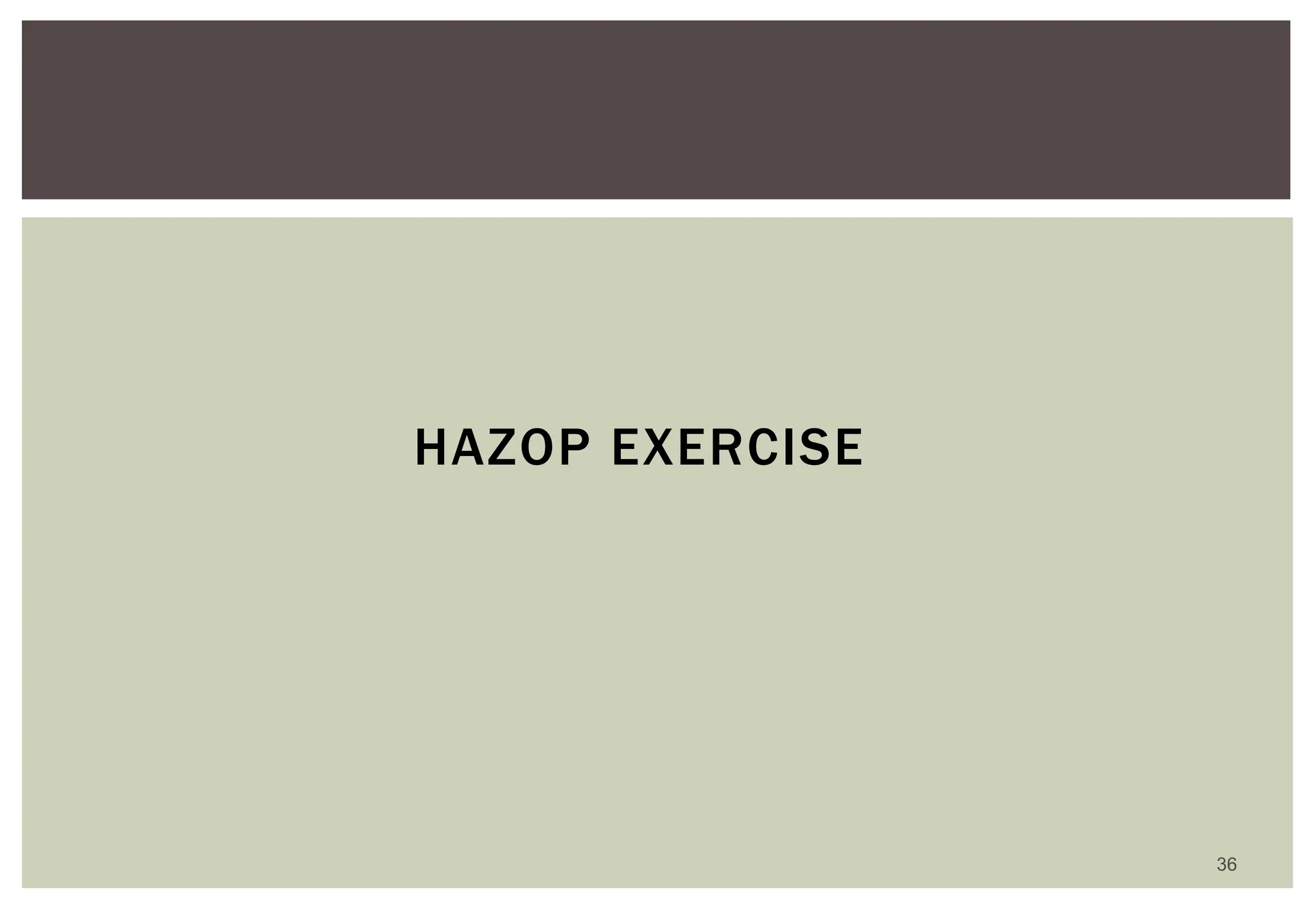 Hazard and Operability (HAZOP).pdf. ppt. | PDF
